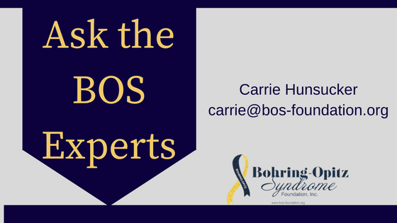 Ask the BOS Experts — Bohring-Opitz Syndrome Foundation, Inc.