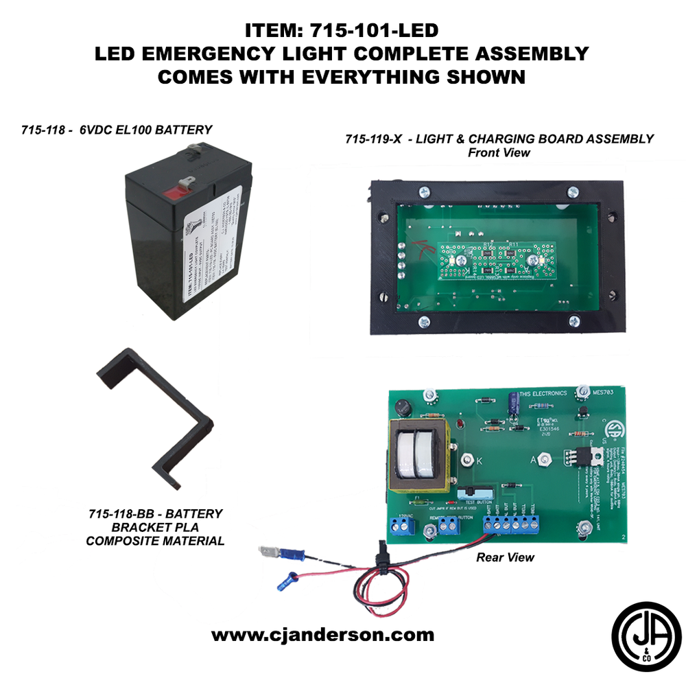 Battery Powered Emergency Lighting Unit | Shelly Lighting