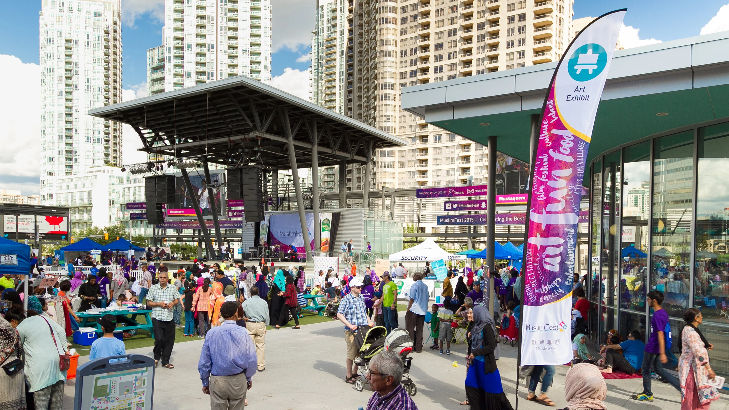 MuslimFest // Festival Design & Collateral — Umar Shahzad RGD