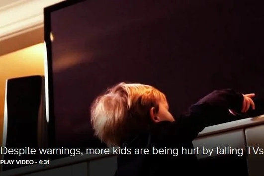 TV Tip-Overs — Prevent Child Injury