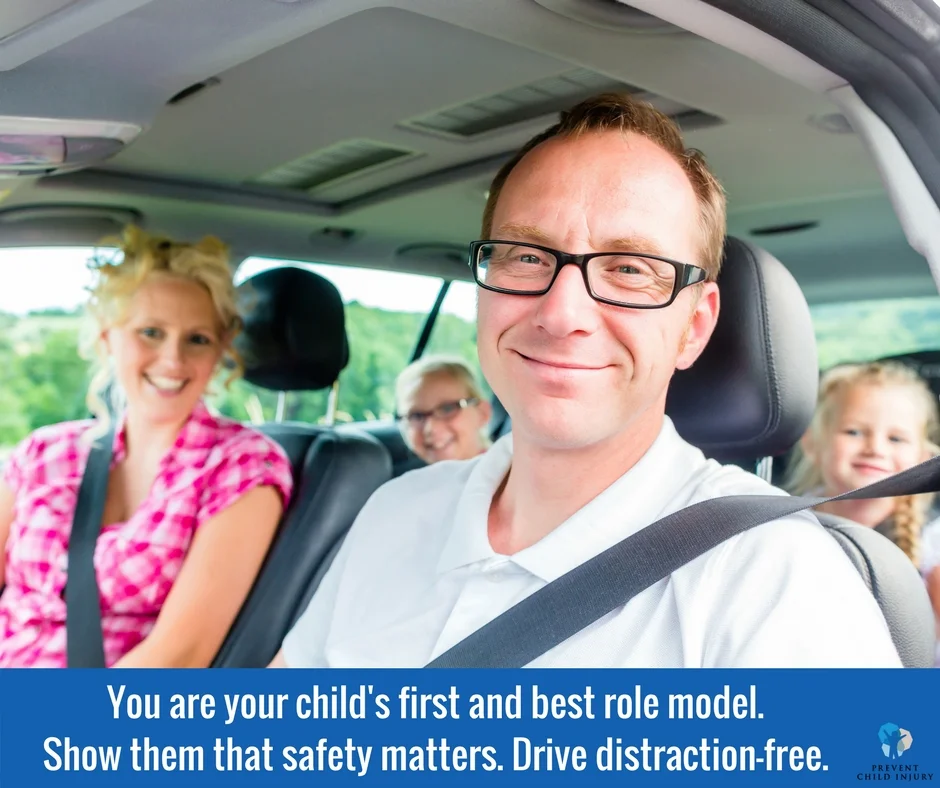 Distracted Driving — Prevent Child Injury