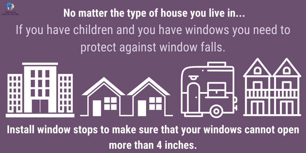 Window Falls — Prevent Child Injury