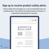 Product Recalls — Prevent Child Injury