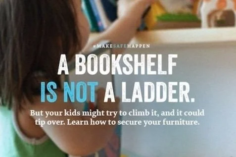 Furniture Tip-Overs — Prevent Child Injury