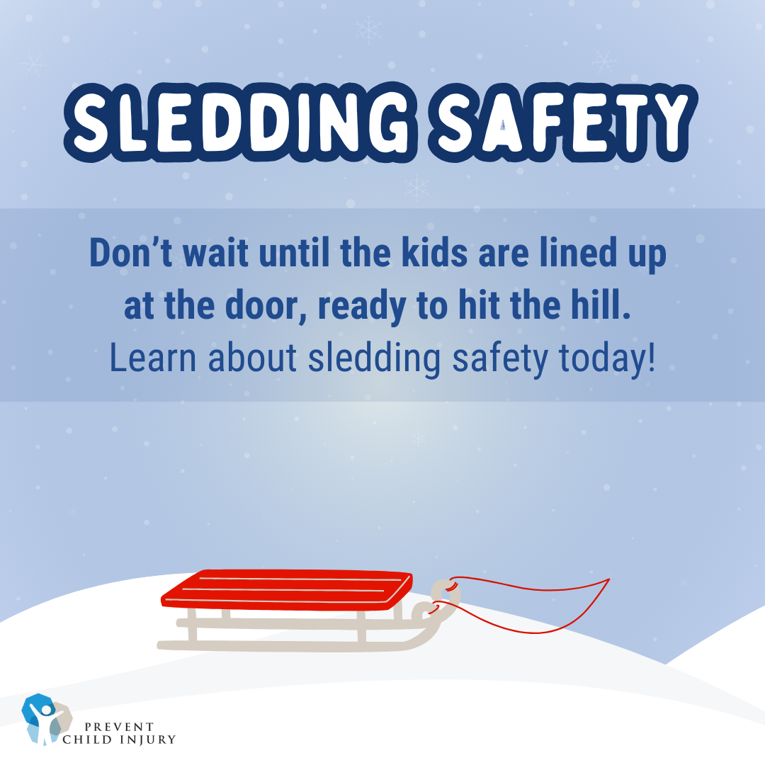 Sledding Safety — Prevent Child Injury