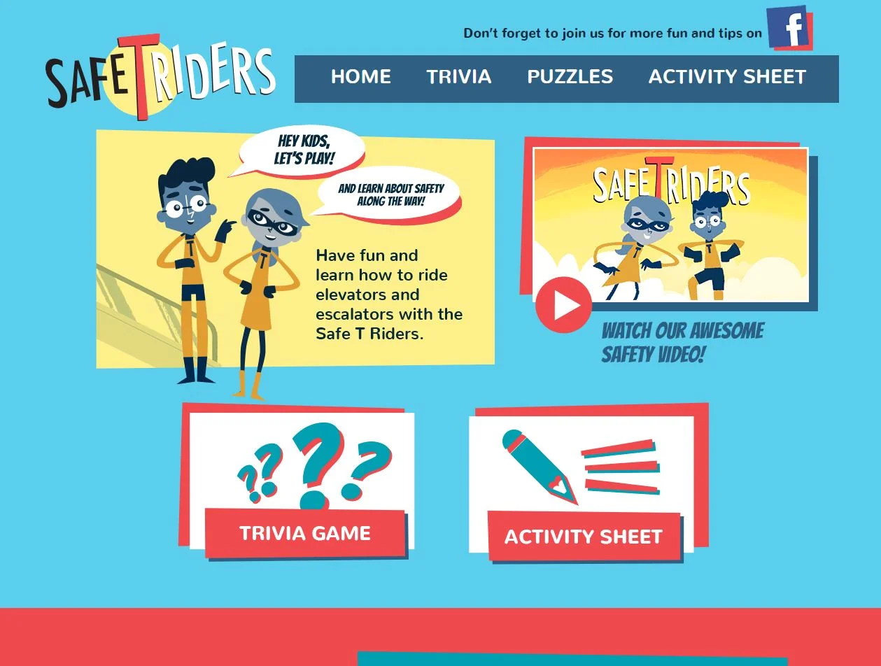 SafeTRiders — Elevator Escalator Safety Foundation