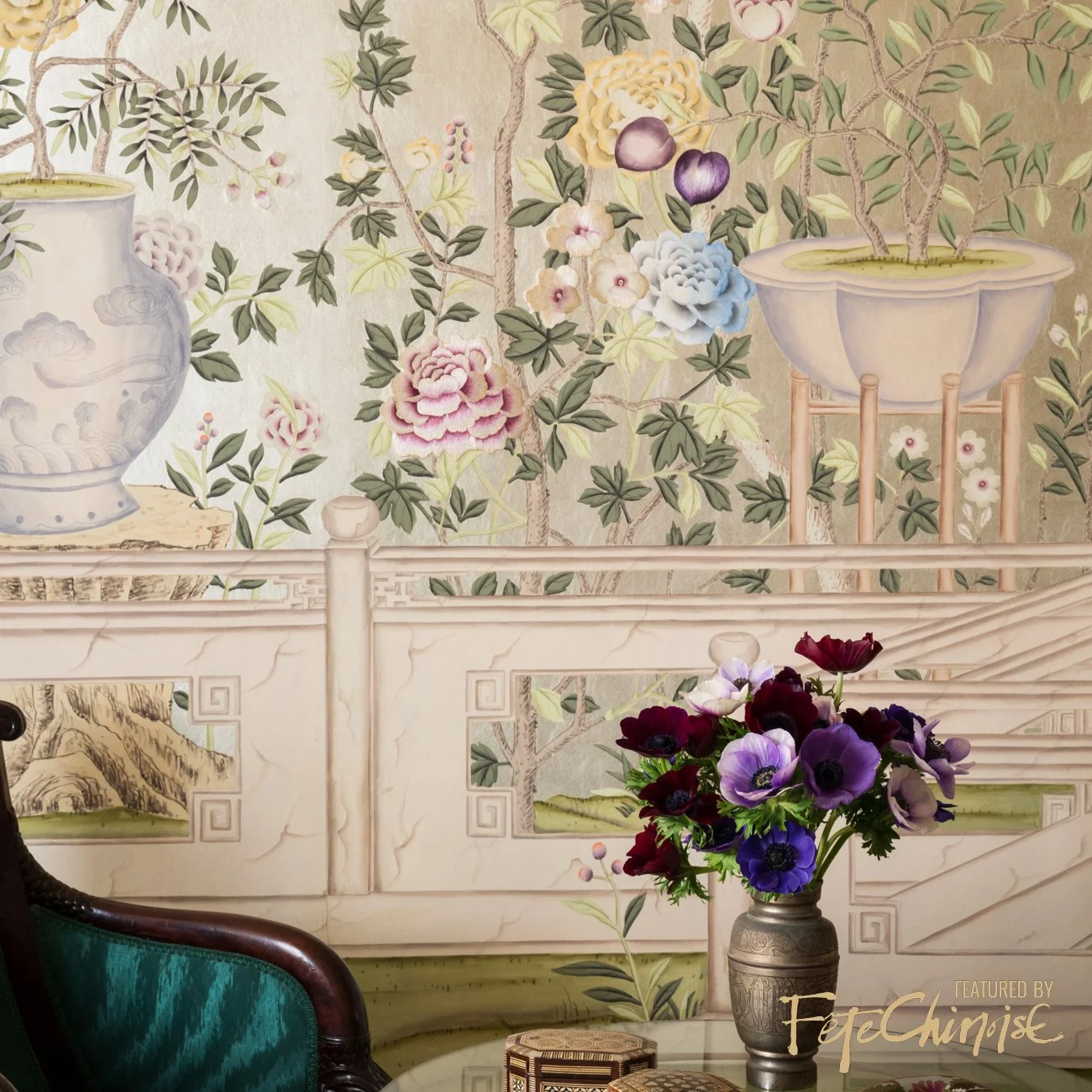 Haute Décor: de Gournay’s Hand-painted Wallpapers Are Couture For The ...