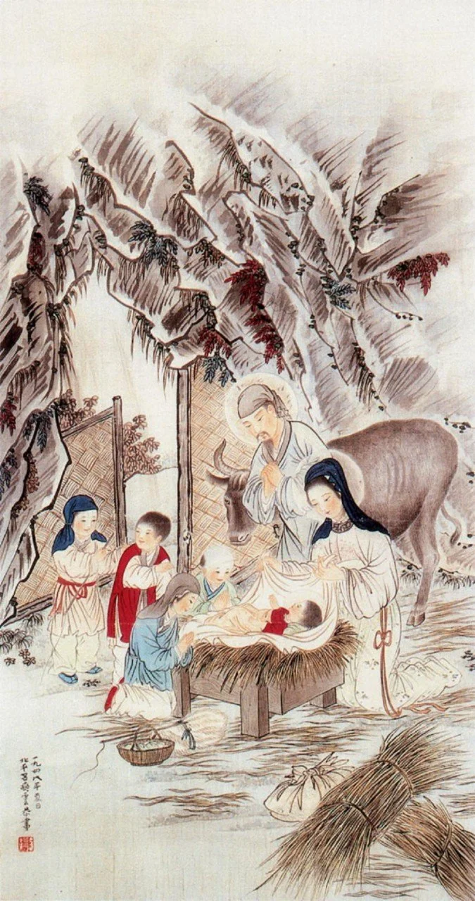 The Fusion of Christmas Moments in Chinese Art & Design - Fête Chinoise