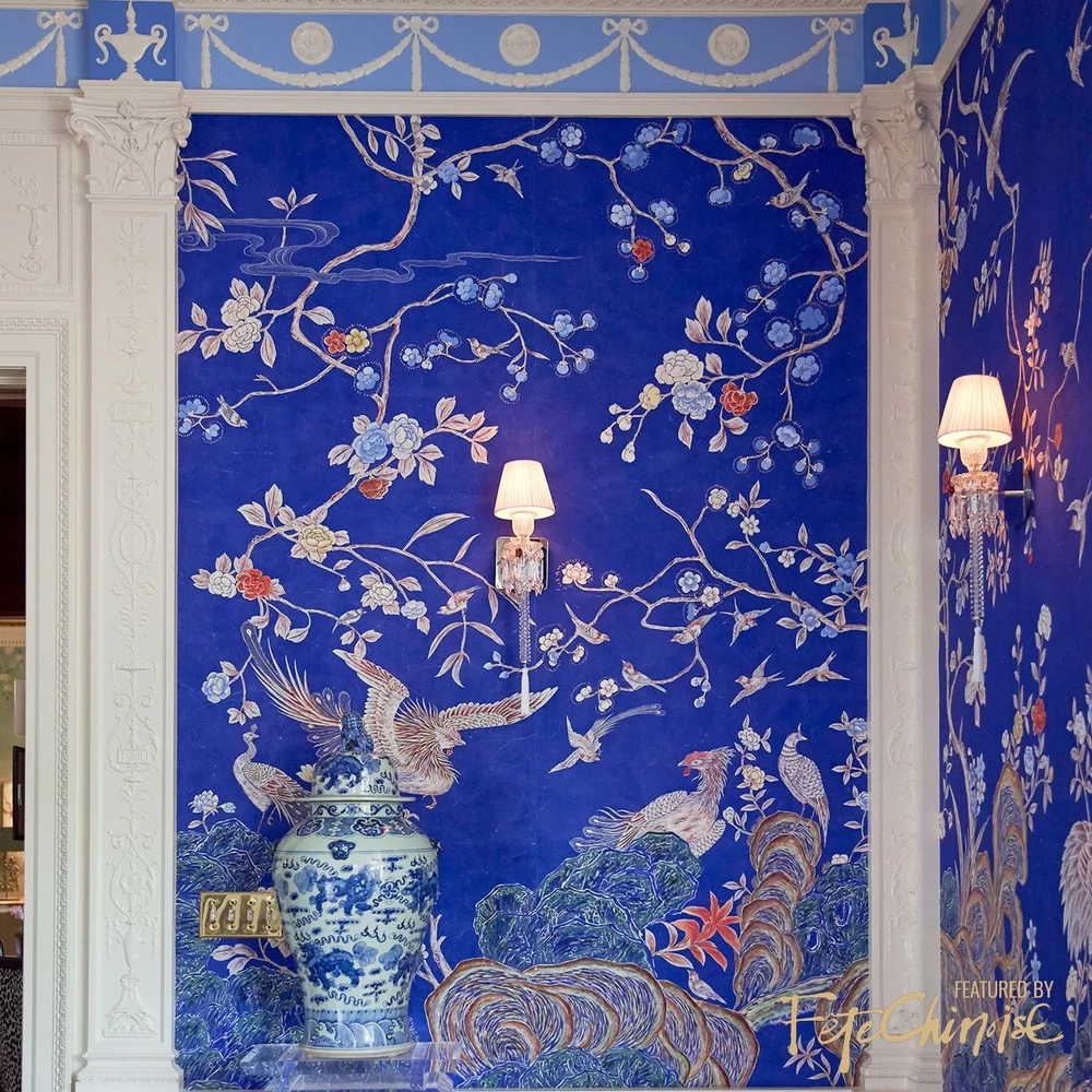 Haute Décor: de Gournay’s Hand-painted Wallpapers Are Couture For The ...