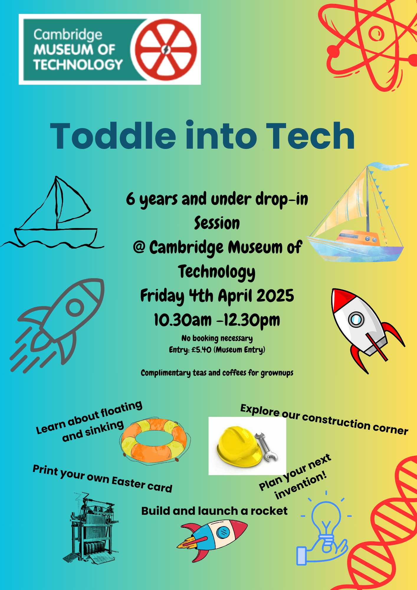 Toddle into Tech — Cambridge Museum of Technology