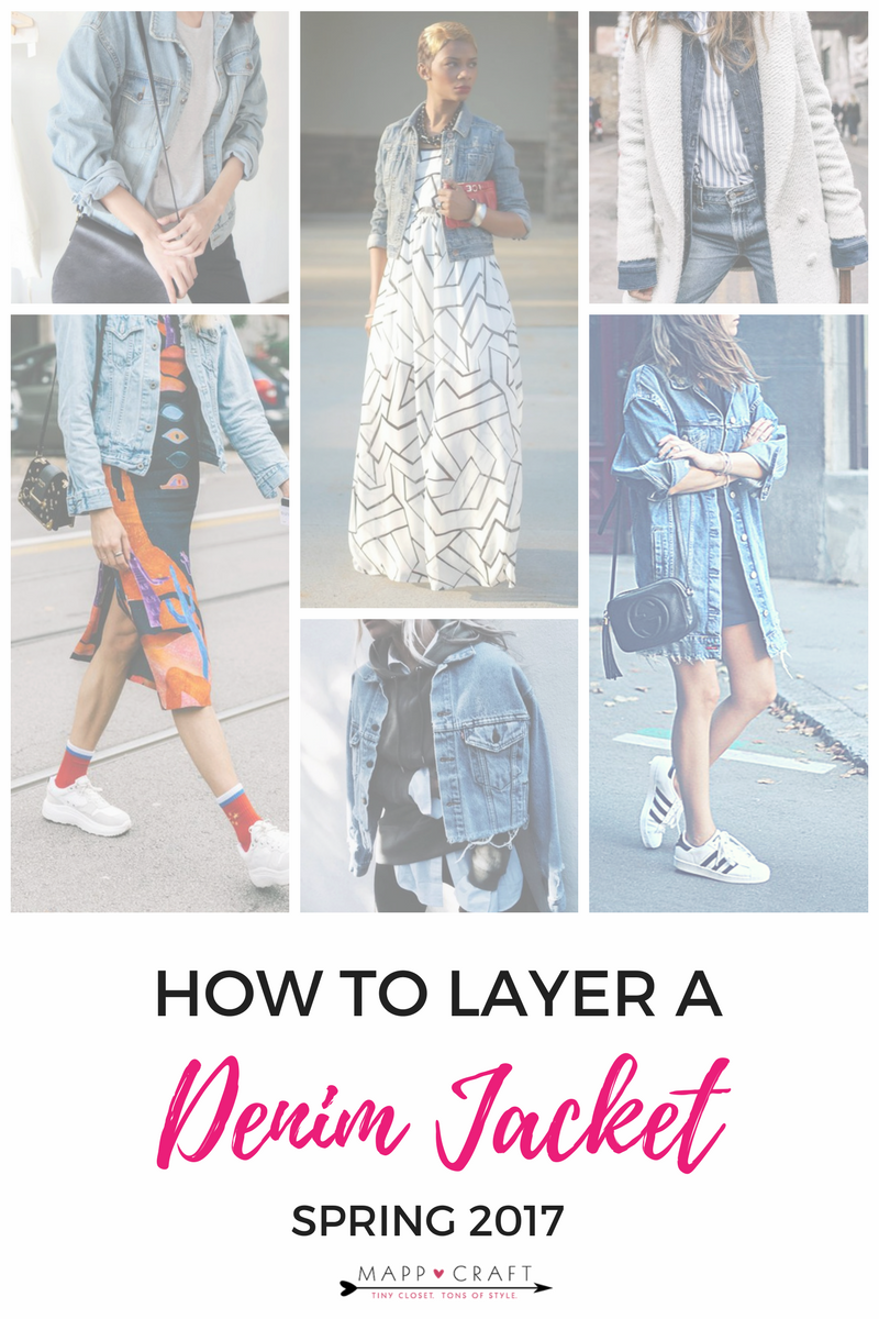 How to Layer for Spring 2017: Denim Jacket — MappCraft