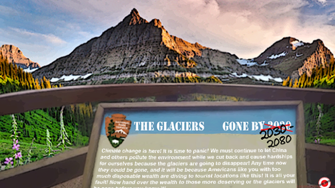 Glacier National Park Removing "Glaciers Will Be Gone by 2020" Signs ...