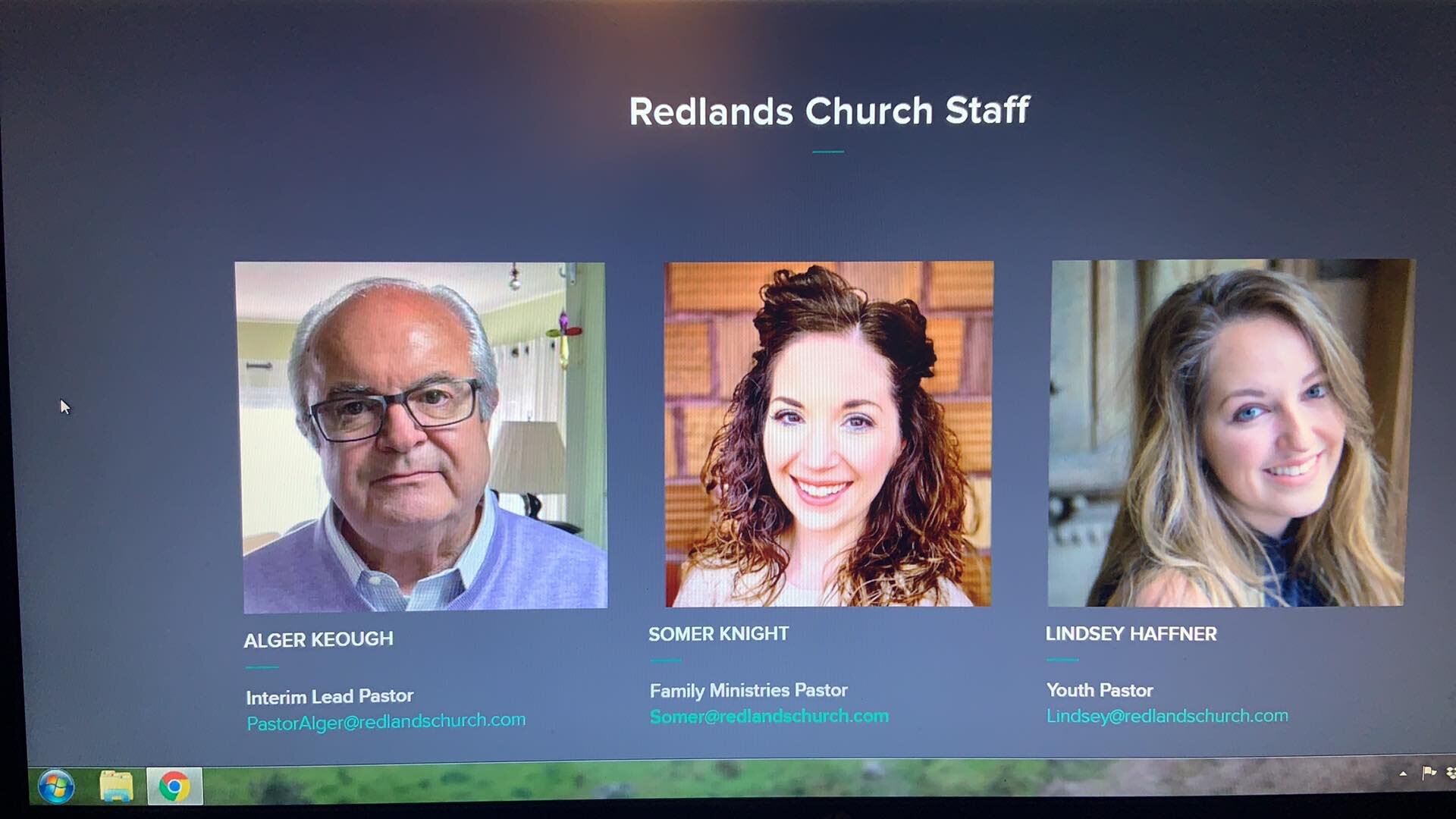 New Interim Lead Pastor Listed On Redlands SDA Church Website — Fulcrum7