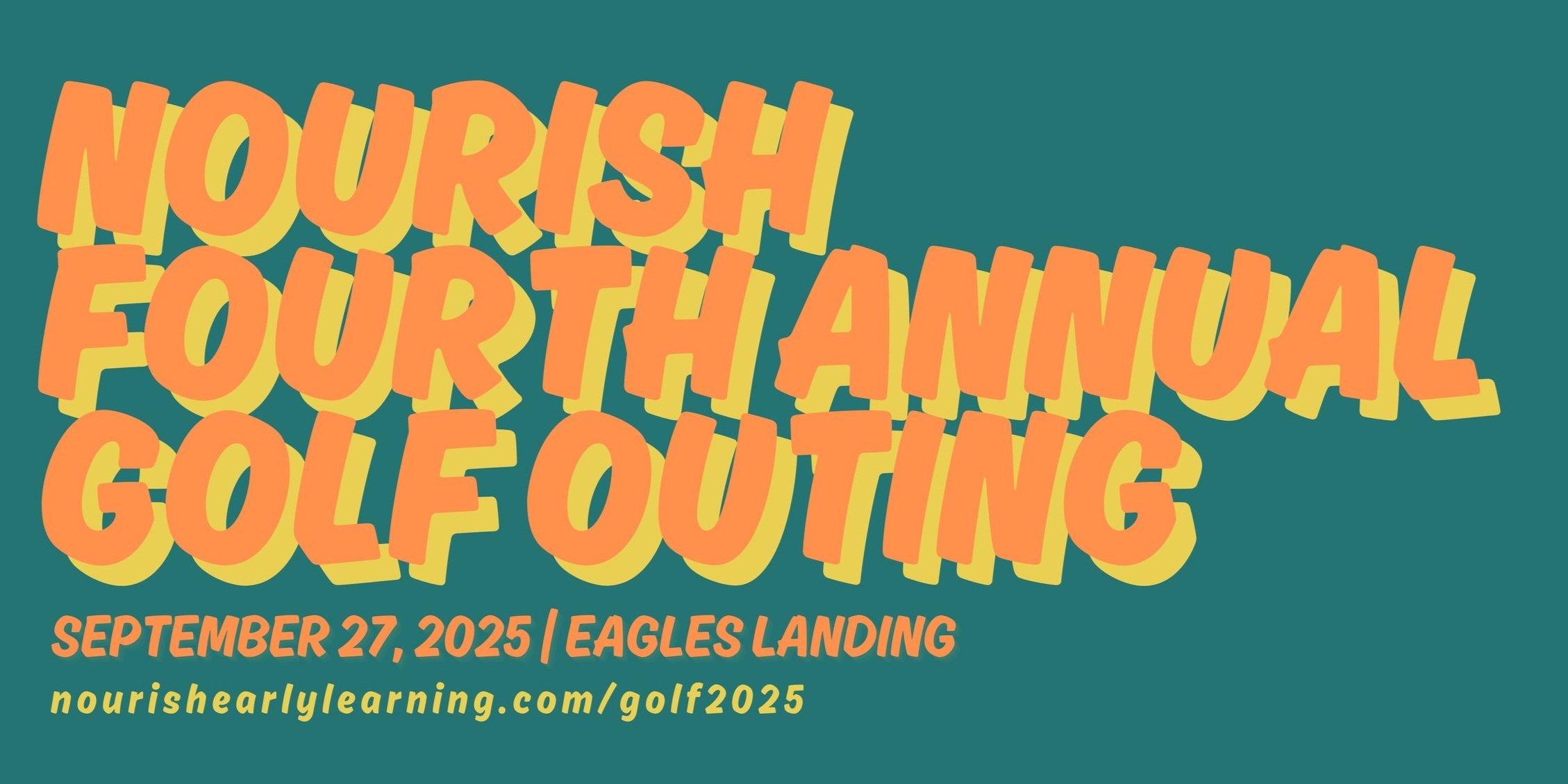 Nourish Golf Outing 2025 — Nourish Early Learning