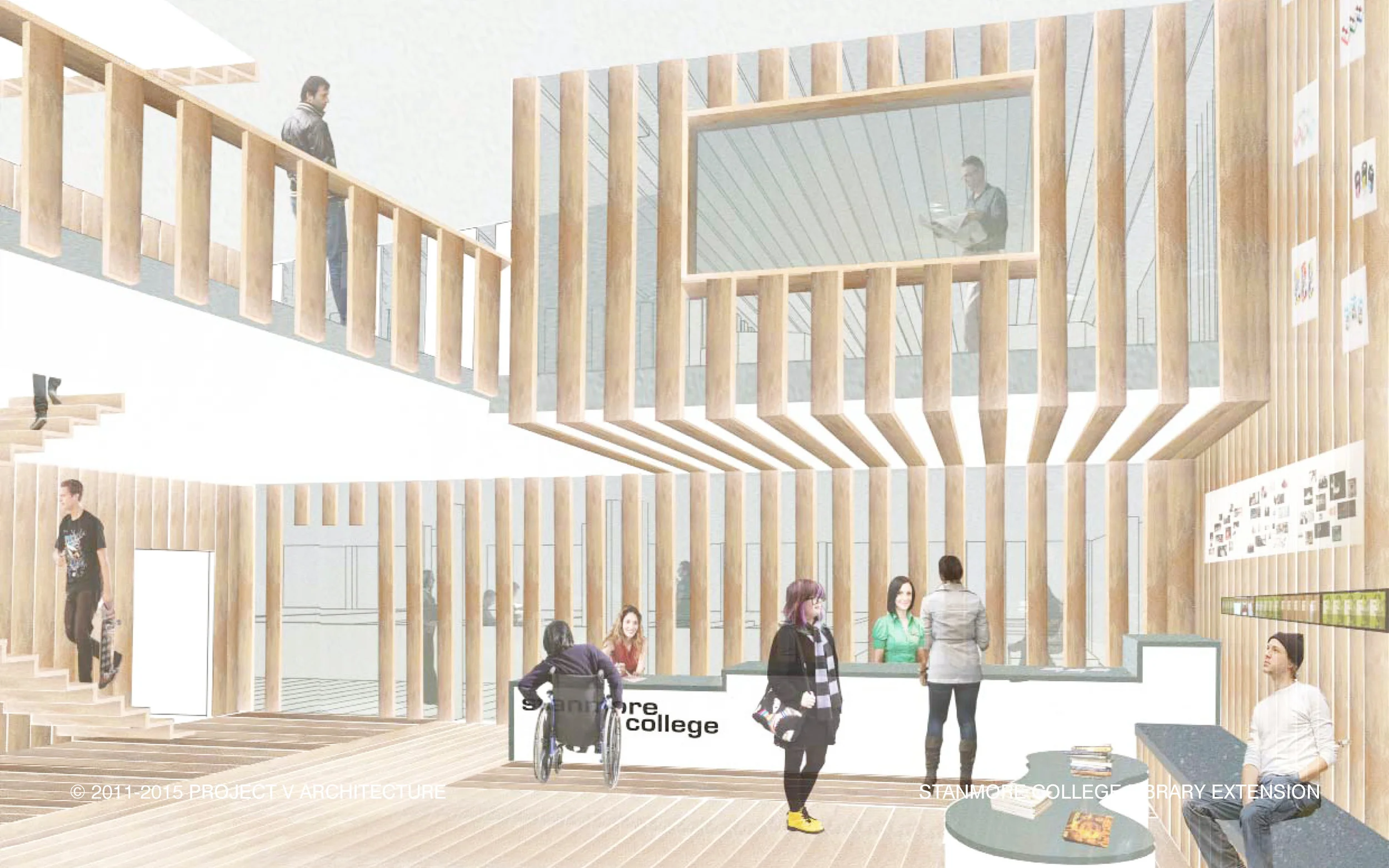 stanmore college library — Project V Architecture