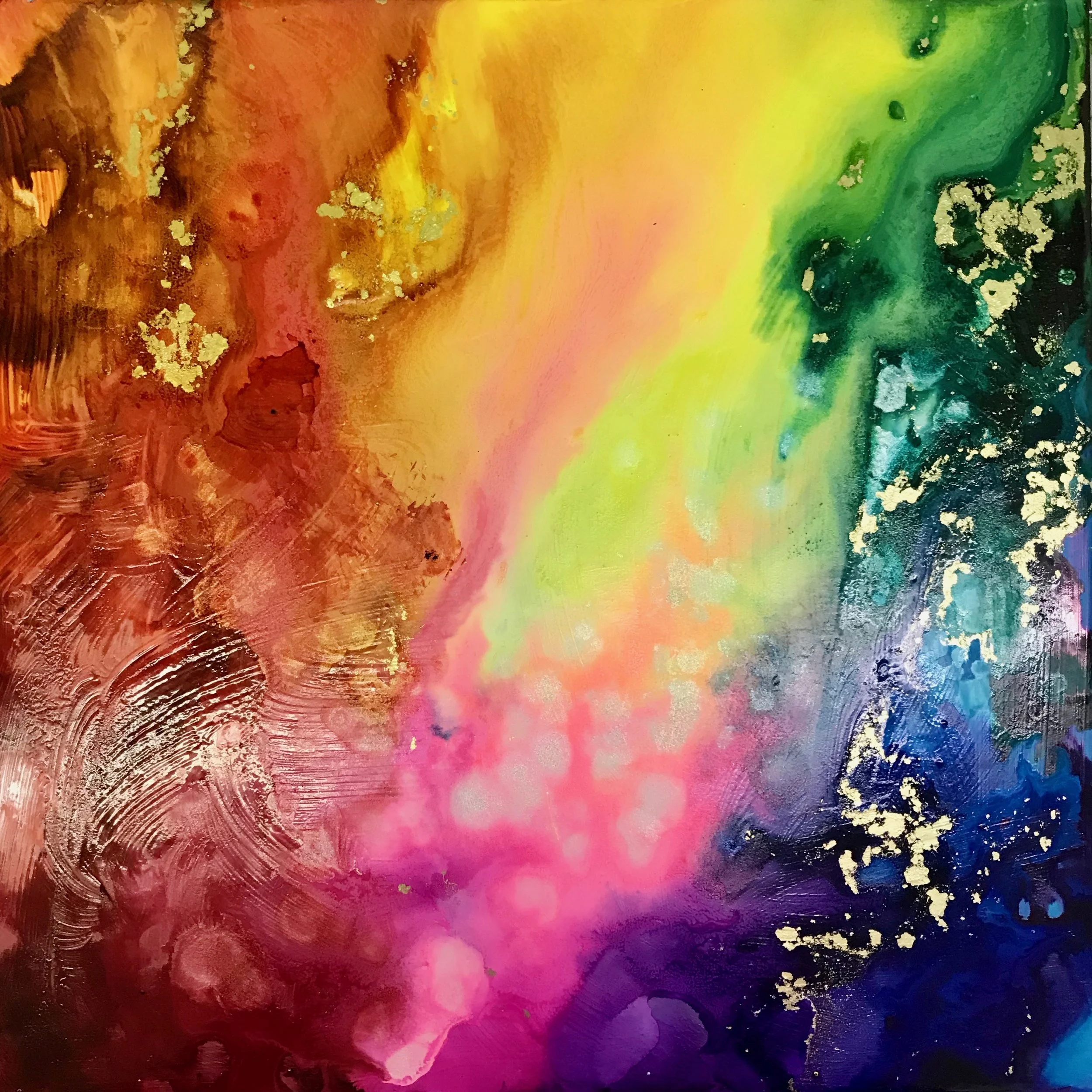 Abstract Paintings Portfolio — Allyson Caire | Abstract Artist in Houston