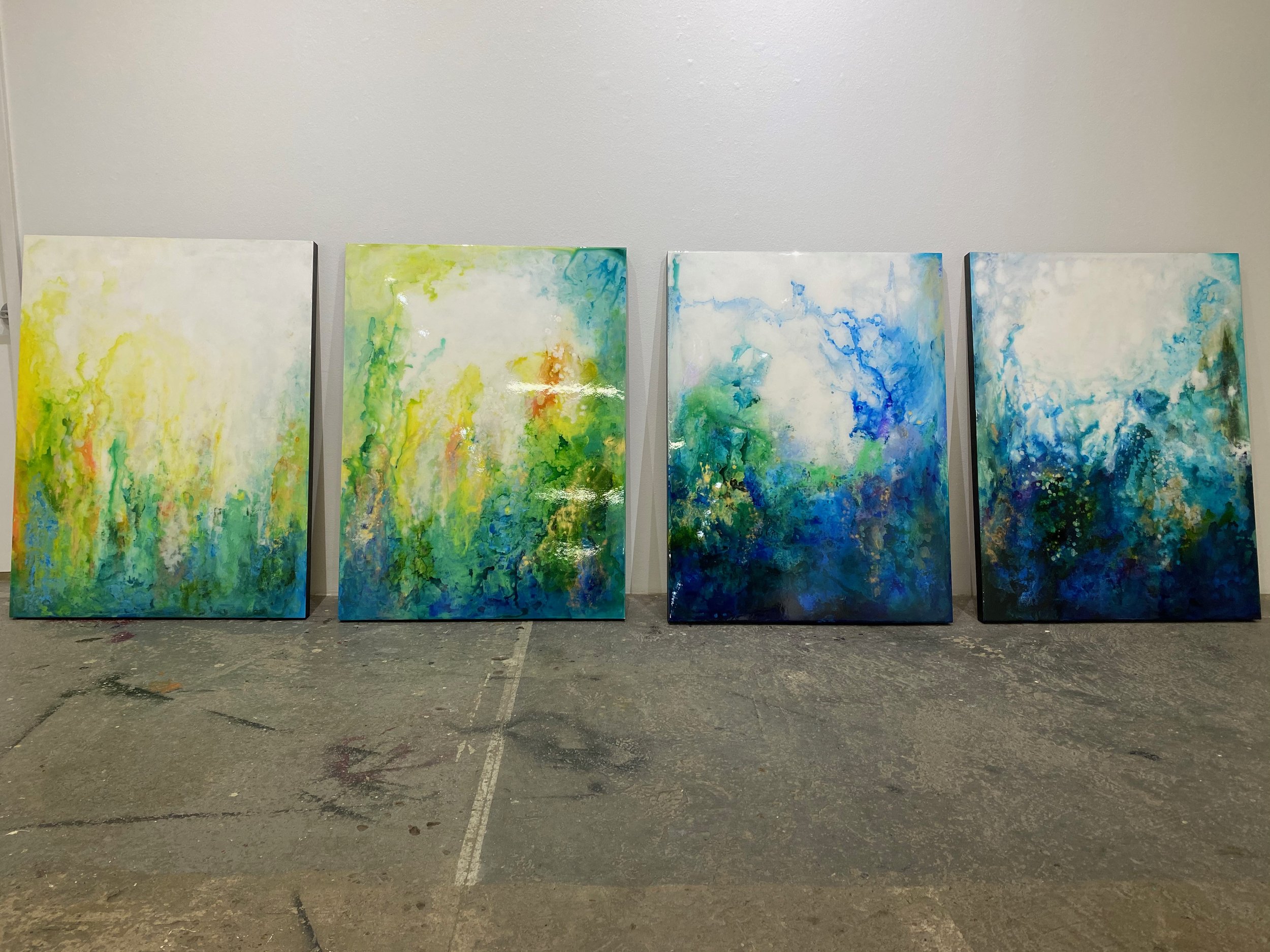 Commission Custom Abstract Art — Allyson Caire | Abstract Artist in Houston