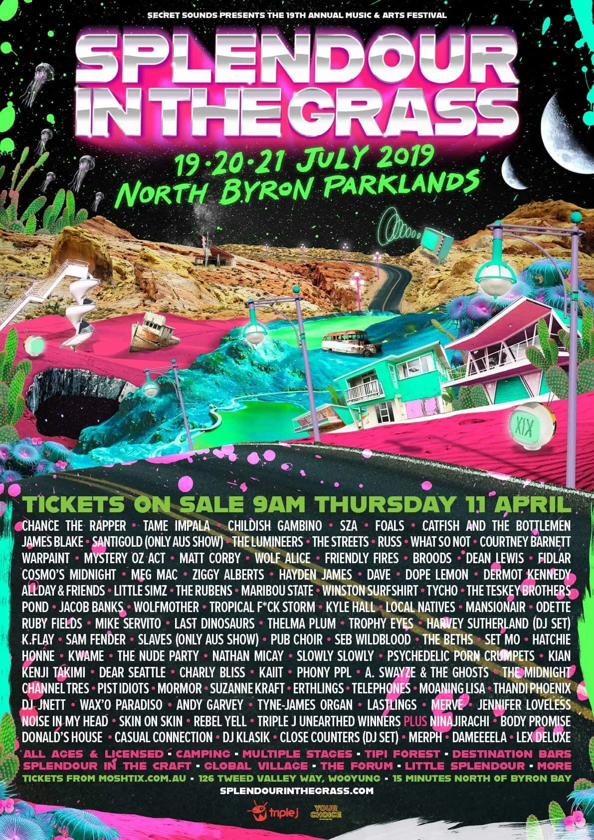 Splendour In The Grass Poster