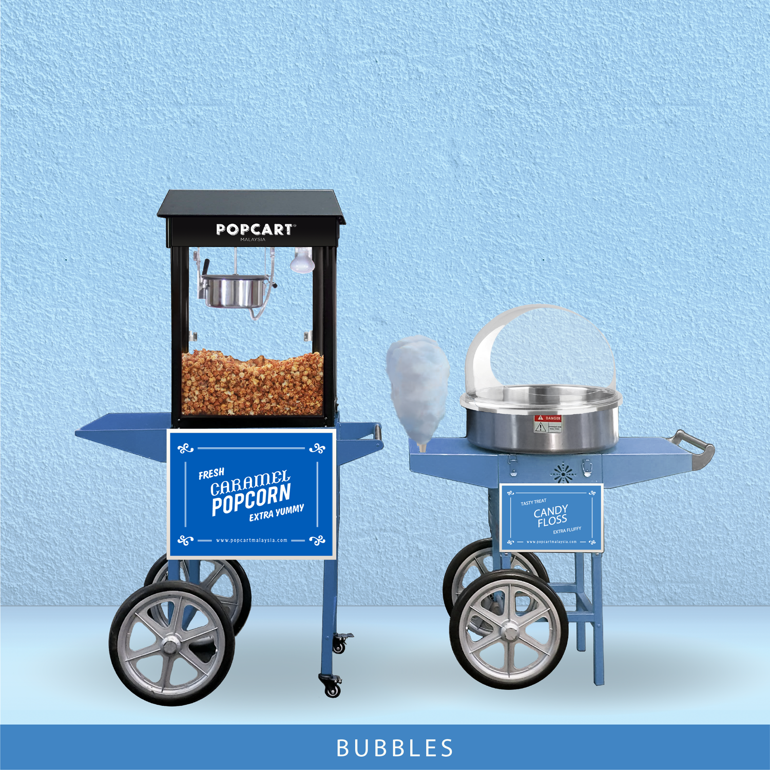 Popcart Malaysia - Popcorn & Cotton Candy Cart for every theme