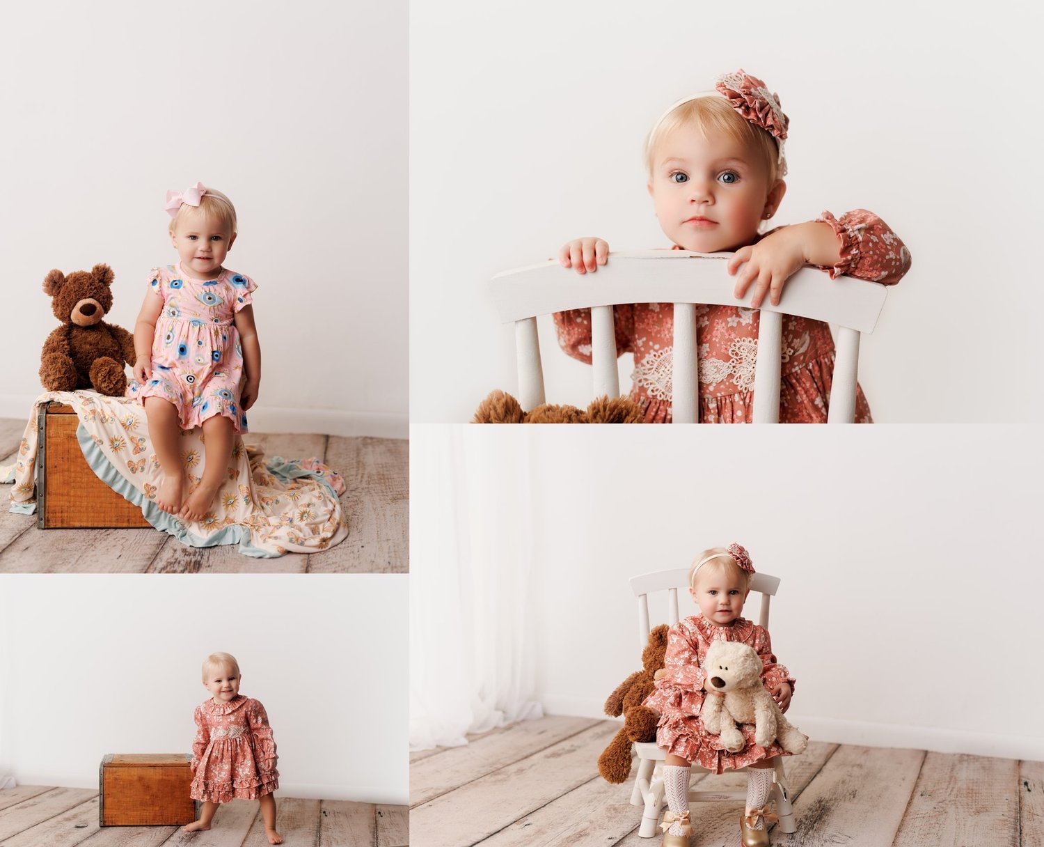 Milestone Photo Session with Teddy Bears | New Jersey Baby and Child ...