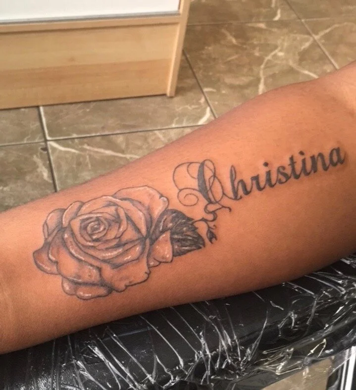Christina Name Tattoo Designs