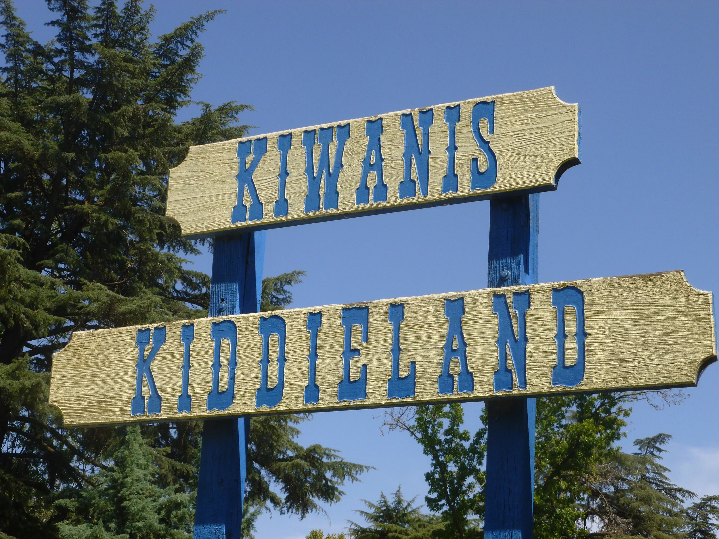 Kiddieland in the Applegate Park next to the Merced Zoo — Merced County ...