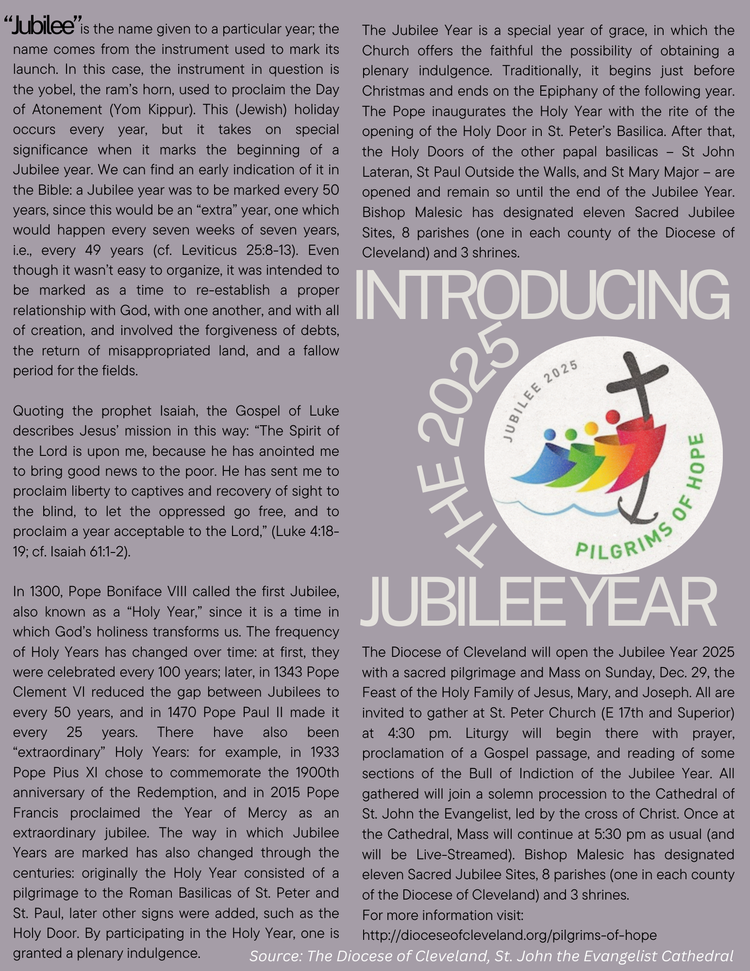 Year of Jubilee 2025! — St. Colette Catholic Church