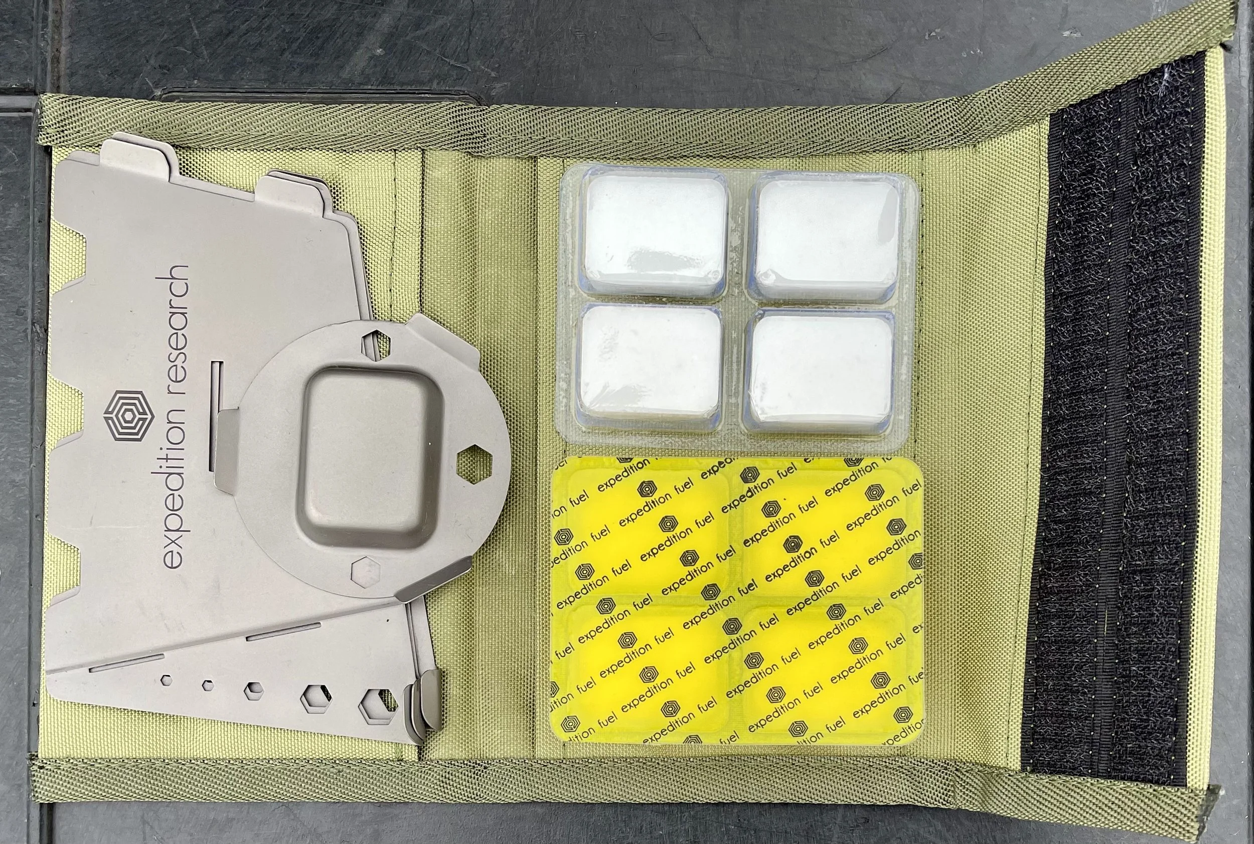 Titanium Expedition Solid Fuel Stove — Expedition Research LLC