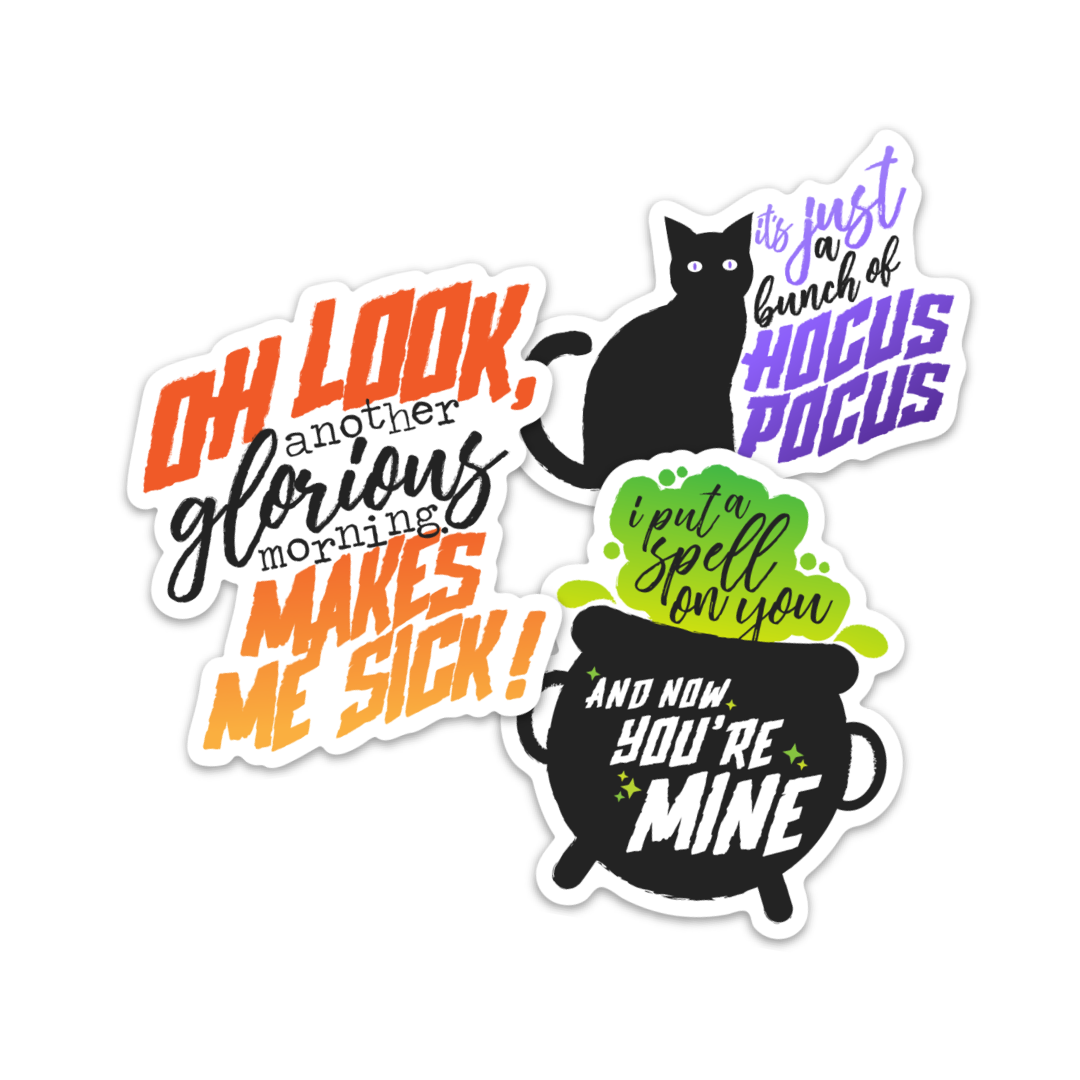 Craft Supplies & Tools Scrapbooking Hocus Pocus Sticker etna.com.pe