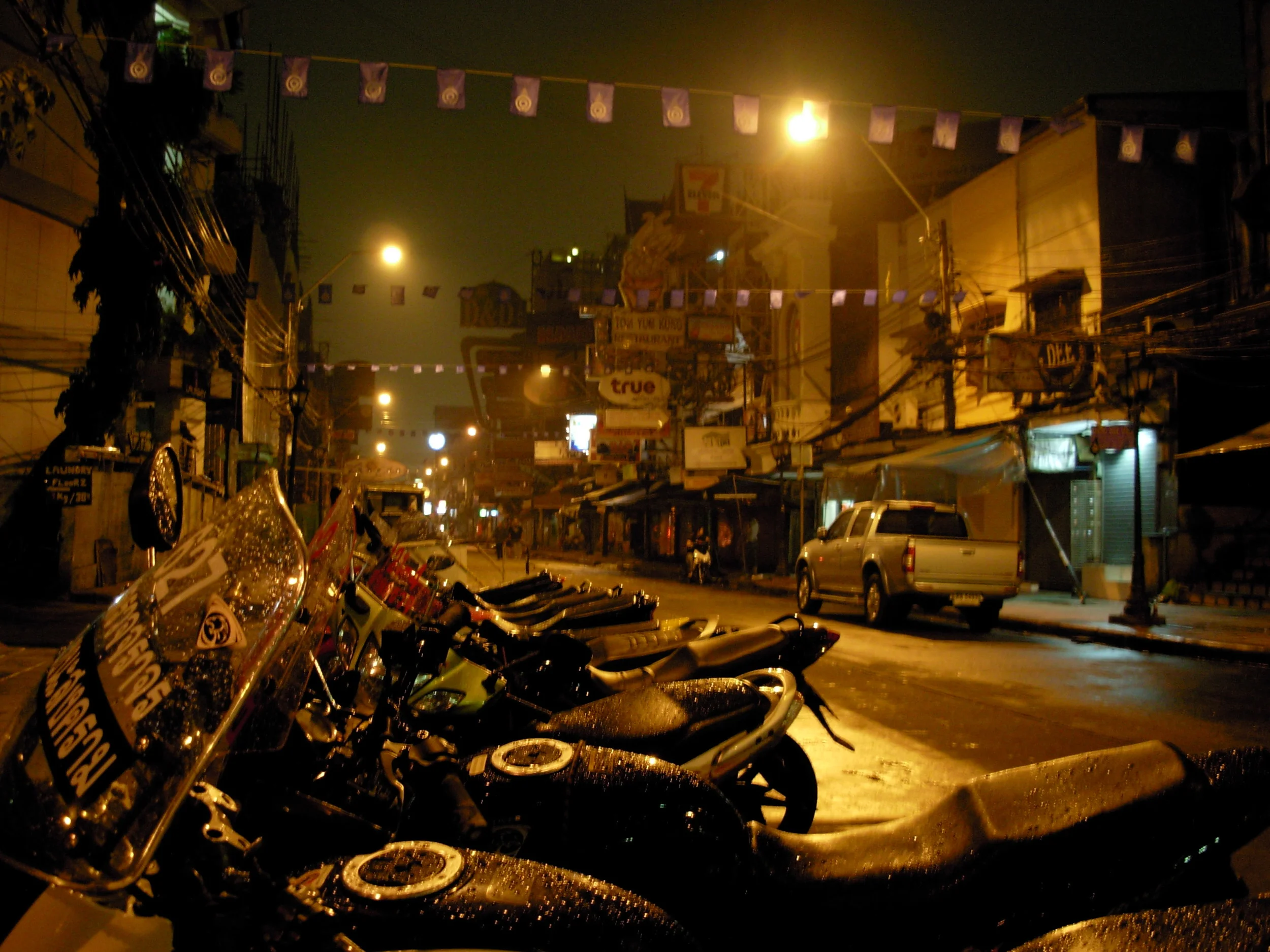 Day and Night on Khao San Road