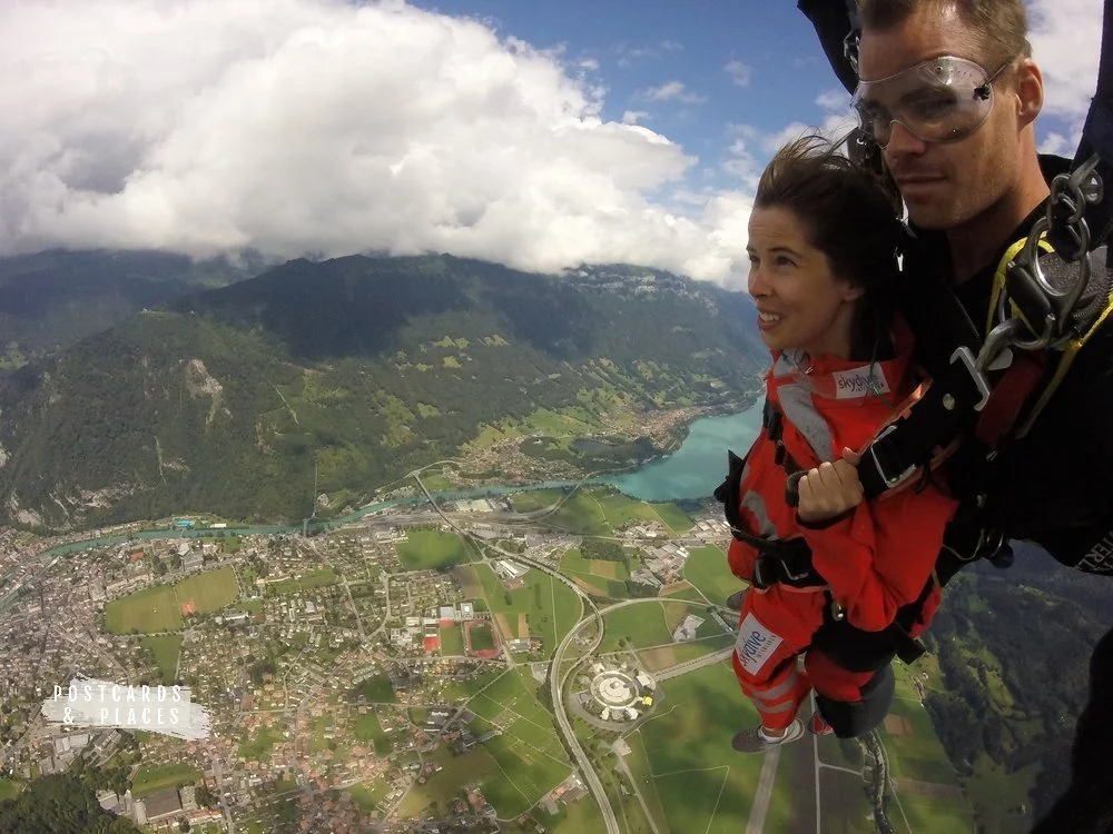 The Fear and Fun of Skydiving in Interlaken, Switzerland