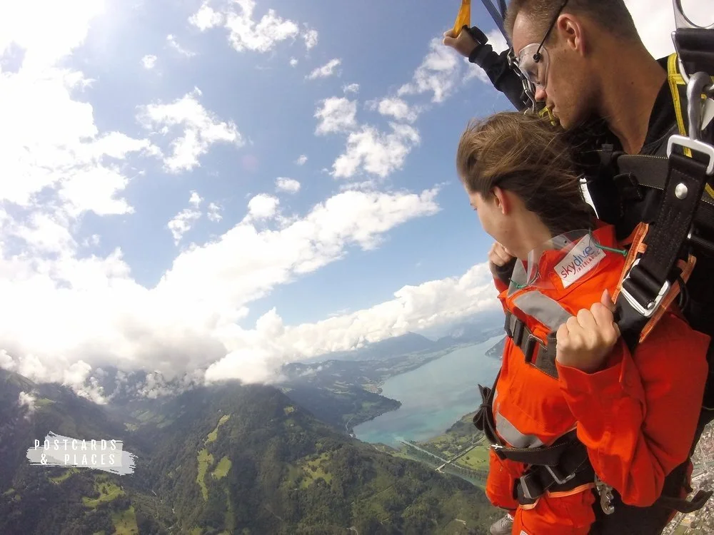 The Fear and Fun of Skydiving in Interlaken, Switzerland