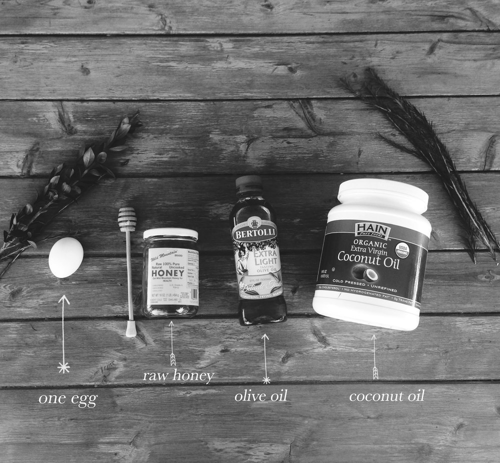 DIY Split-End Repair Hair Mask — erin morris