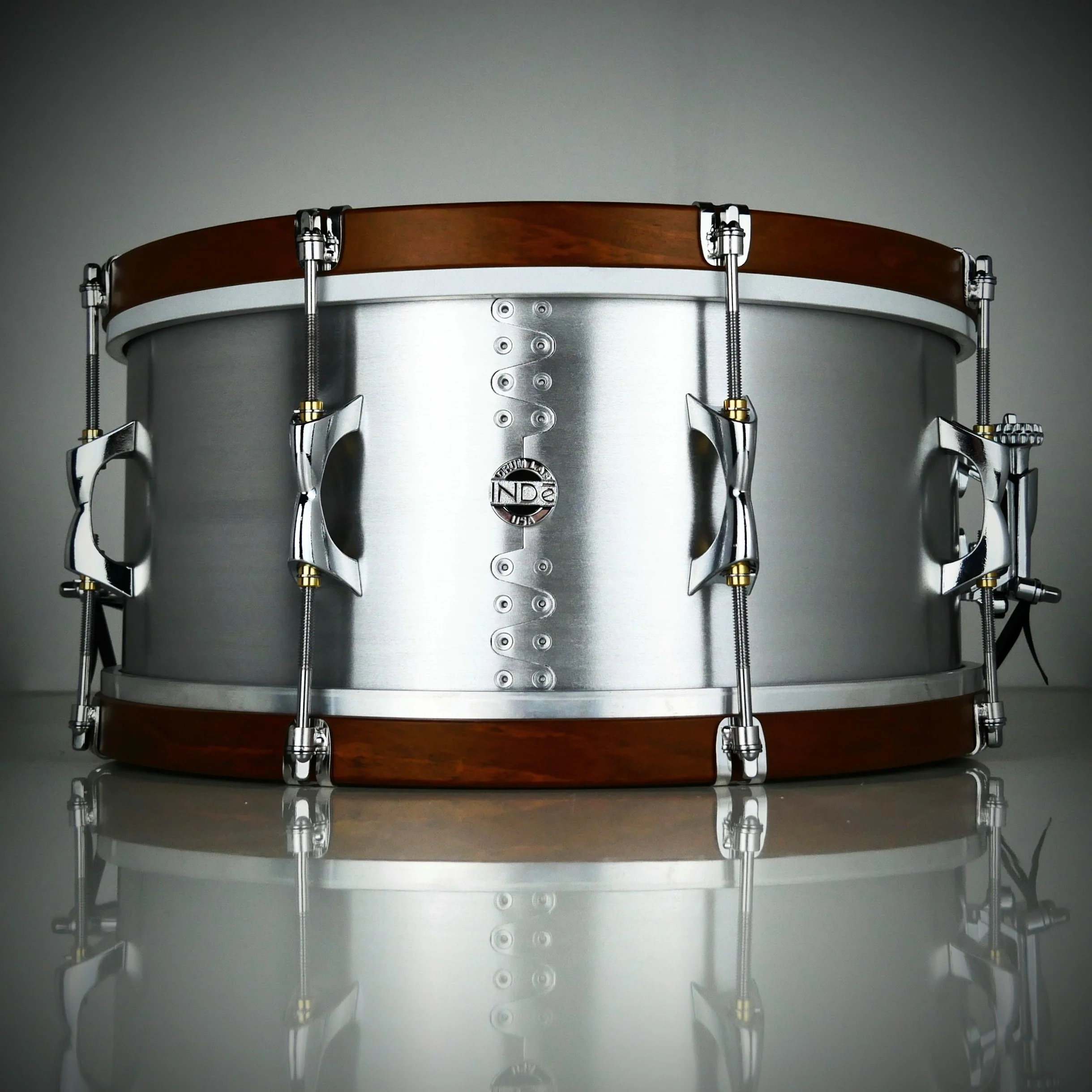 Wood Hoops for your snare drum — Independent Drum Lab
