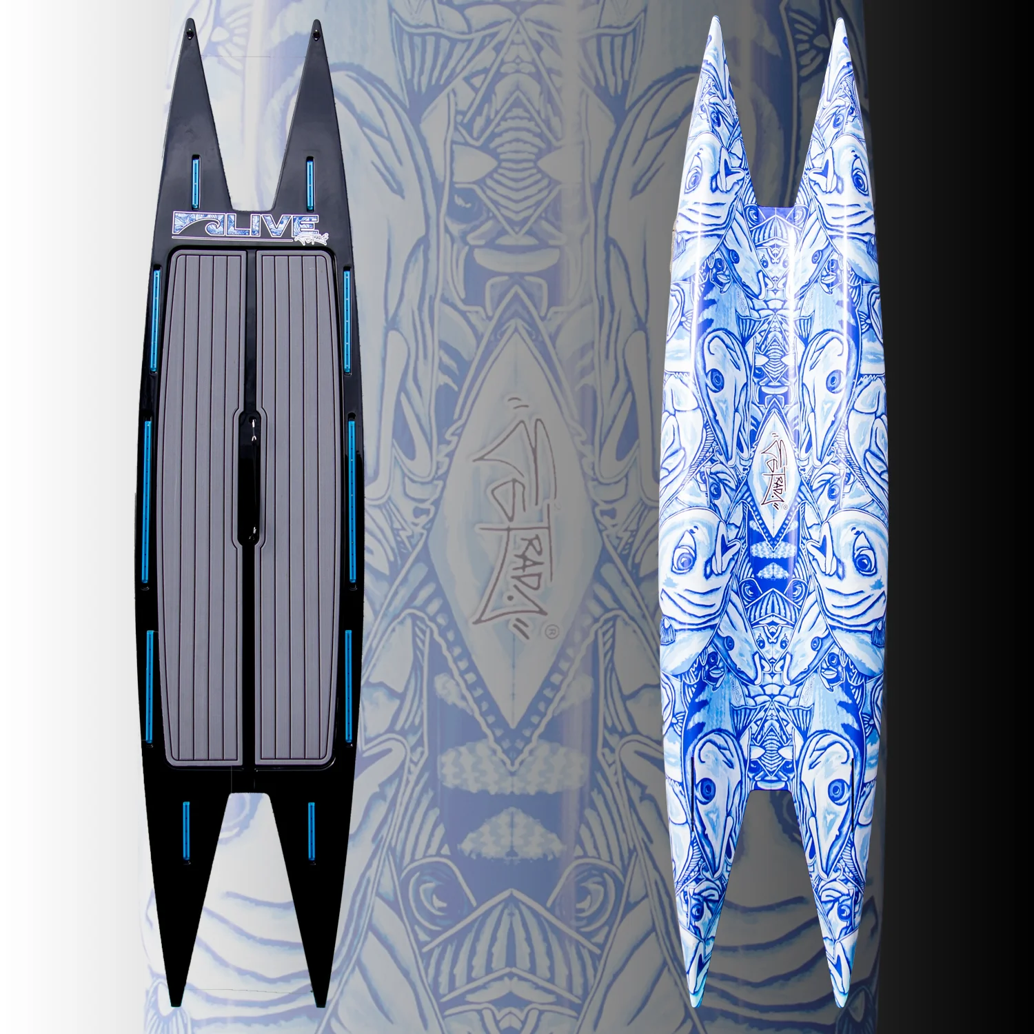 Custom Paddle Boards — LIVE Watersports | Stunningly Stable Amazingly Able