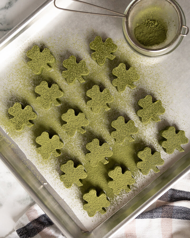 SHAMROCK MATCHA FUDGE — Is That Soh