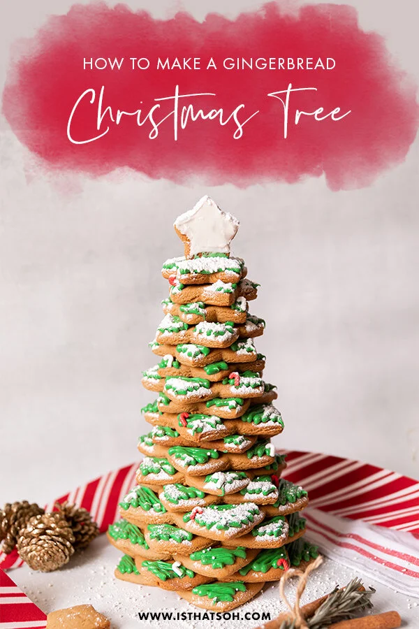 3D GINGERBREAD CHRISTMAS TREE — Is That Soh