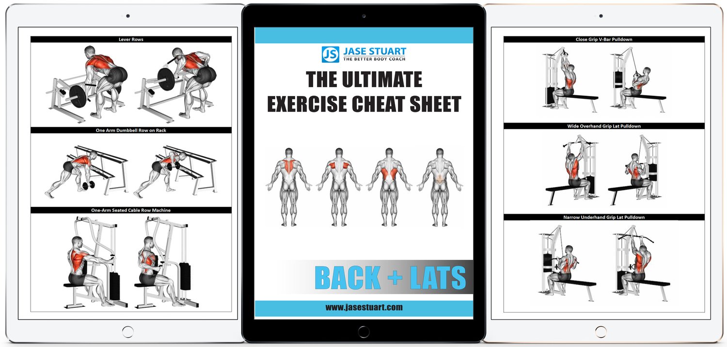 Exercise Database - Back — Jase Stuart - The Better Body Coach
