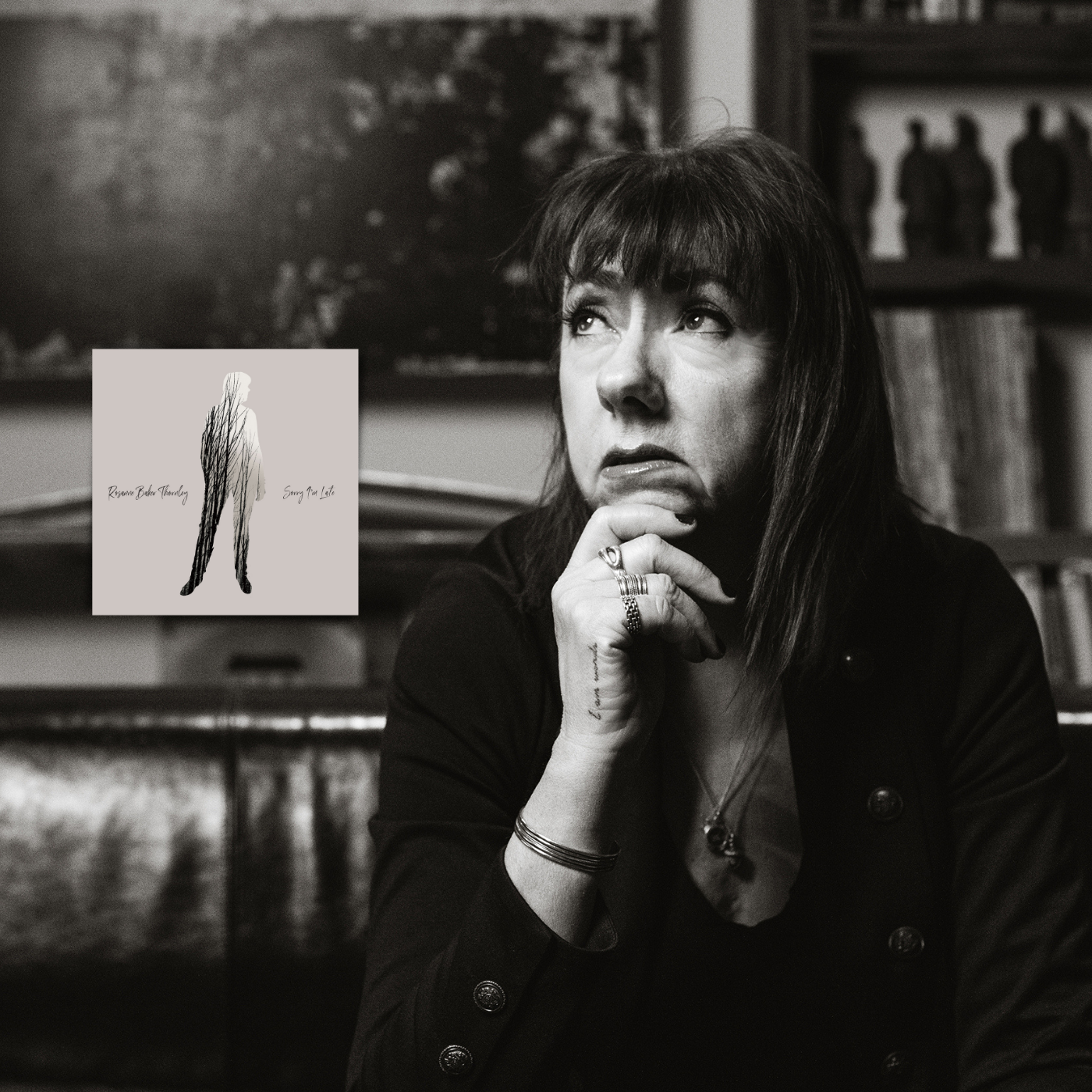 hints of Lucinda, a dollop of Joni, shades of Patti, all Rosanne Baker ...