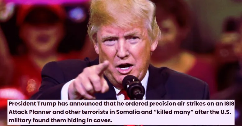 ISIS Terrorist Group Put on Notice by President Trump's Airstrike in ...