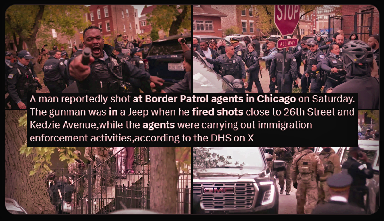 DHS Reports: Shots Fired at Border Patrol Agents in Chicago — Diamond ...