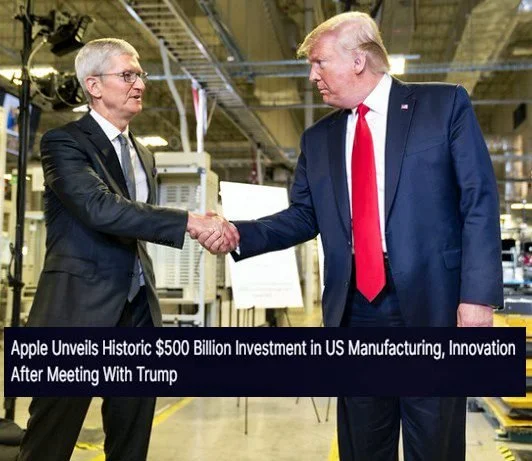 Apple Invests $500 Billion Aimed at Improving American Innovation and ...