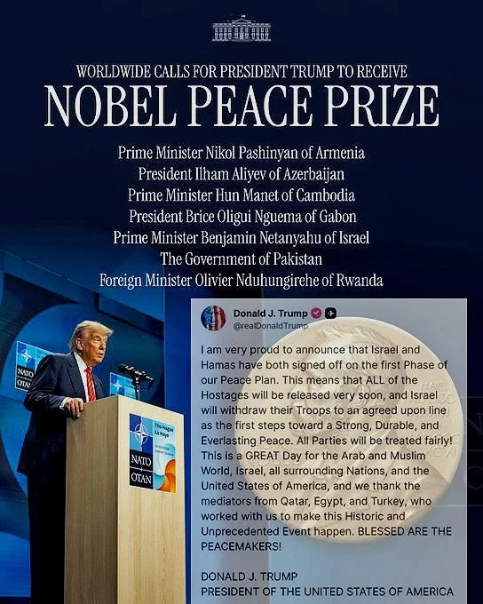 President Trump’s Legacy as “The President of Peace” Continues as World ...