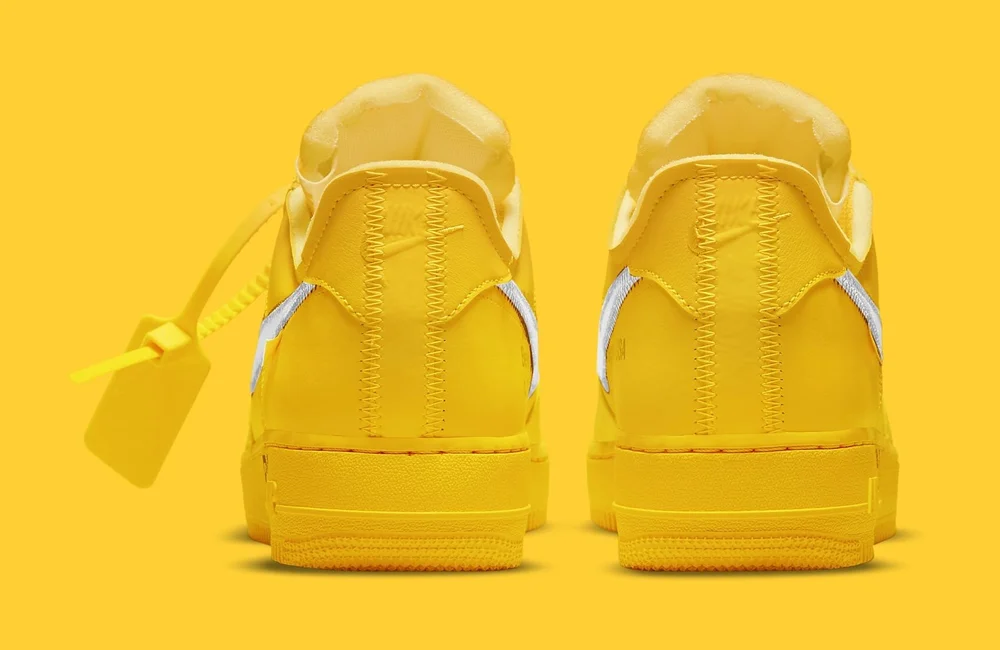 Off-White x Nike Air Force 1 "Lemonade" | First Look — CNK Daily ...
