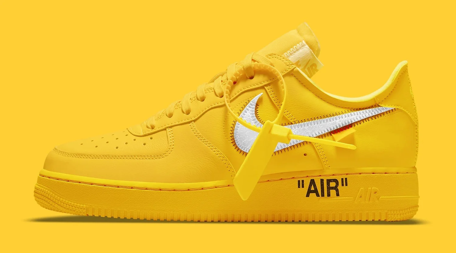 Off-White x Nike Air Force 1 "Lemonade" | First Look — CNK Daily ...