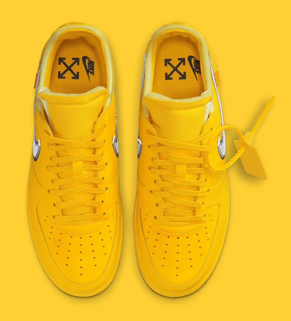 Off-White x Nike Air Force 1 "Lemonade" | First Look — CNK Daily ...