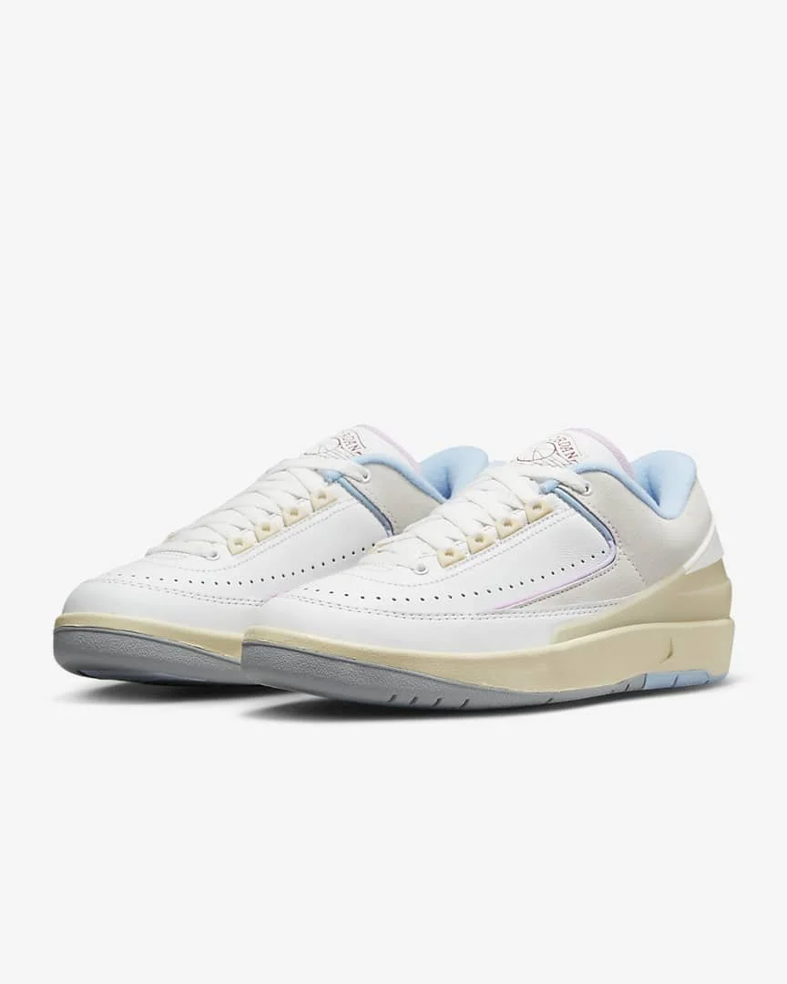 Women's Air Jordan 2 Low "Summit White and Ice Blue" I Release Info ...