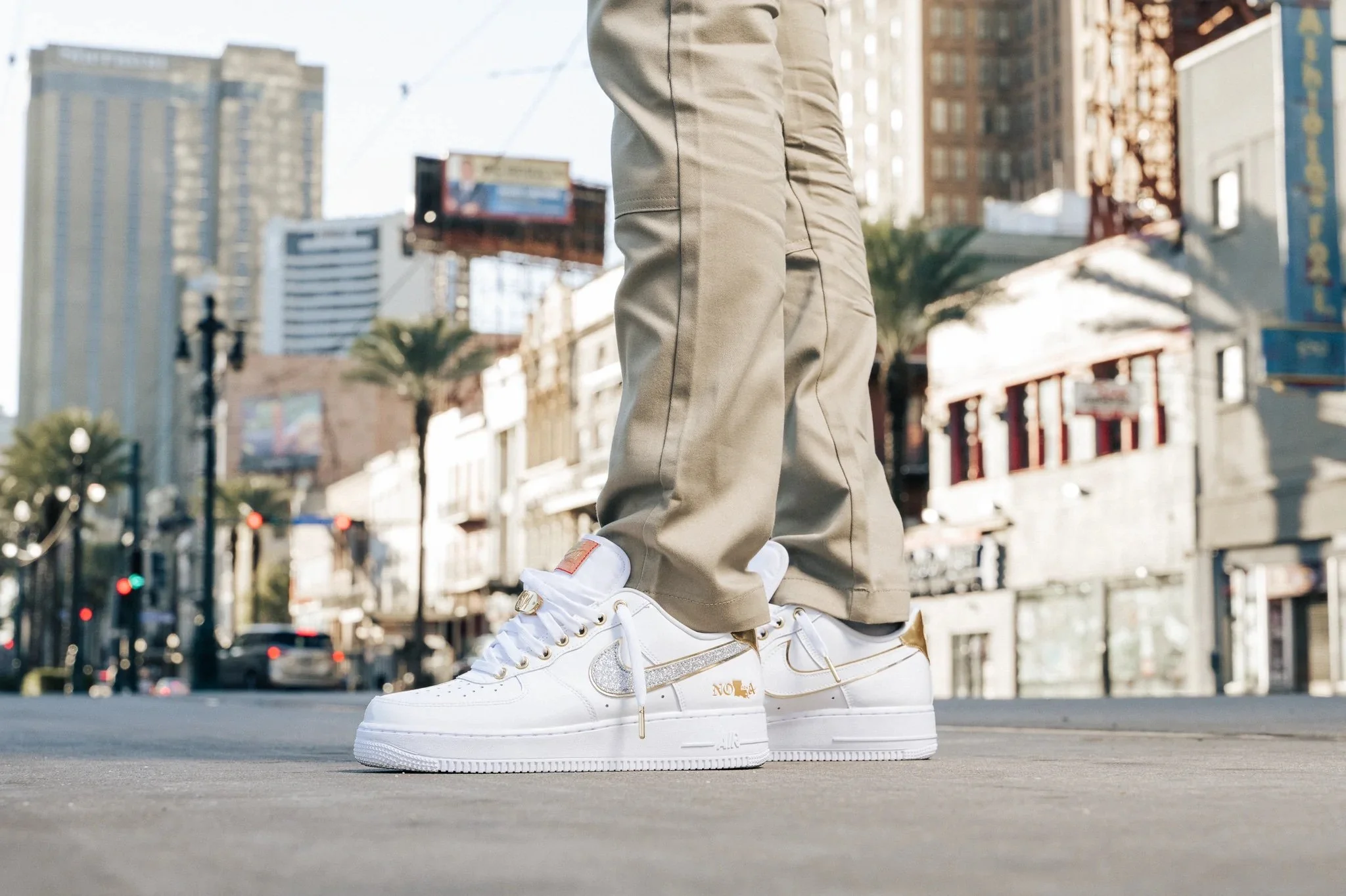 New Orleans Shines In the Spotlight With This NOLA-Themed Air Force 1 ...