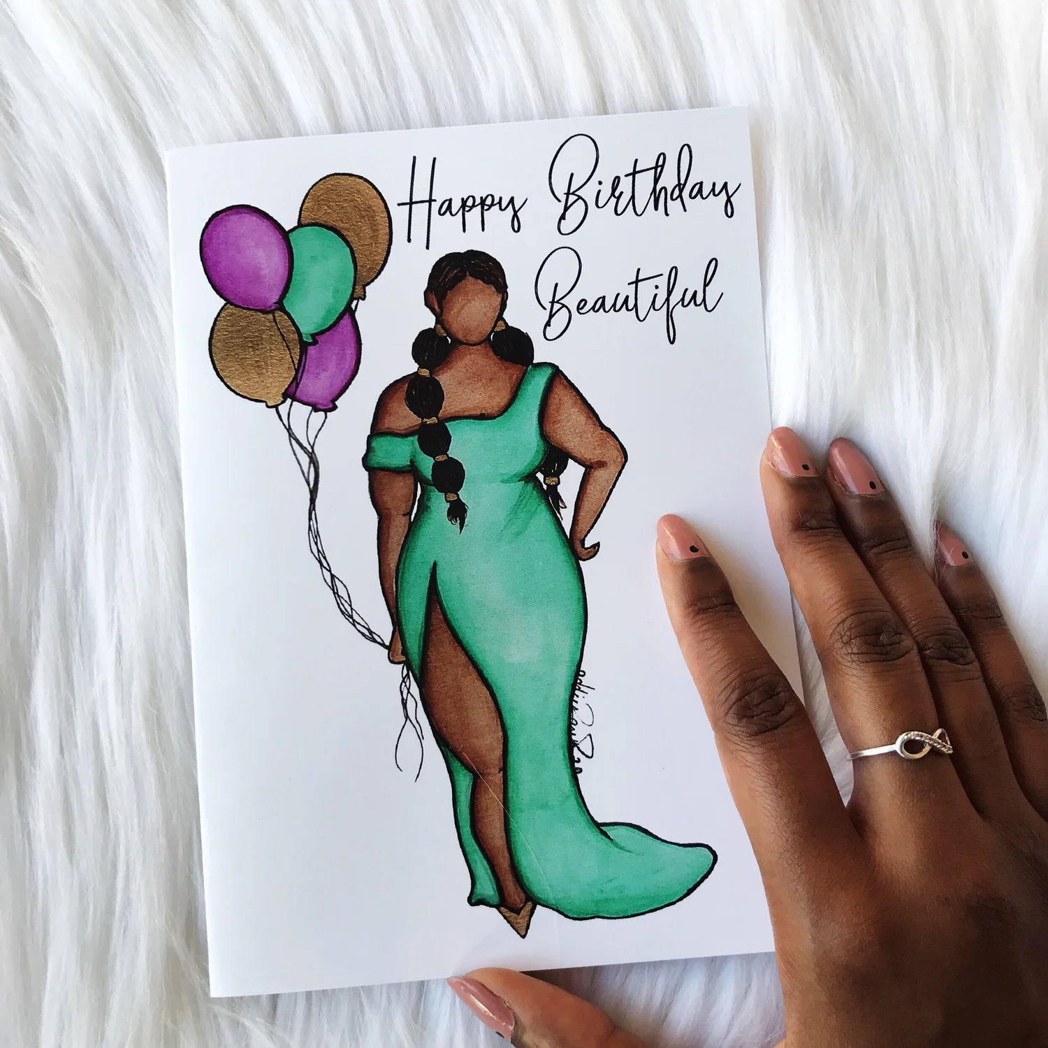 Happy Birthday For A Black Woman