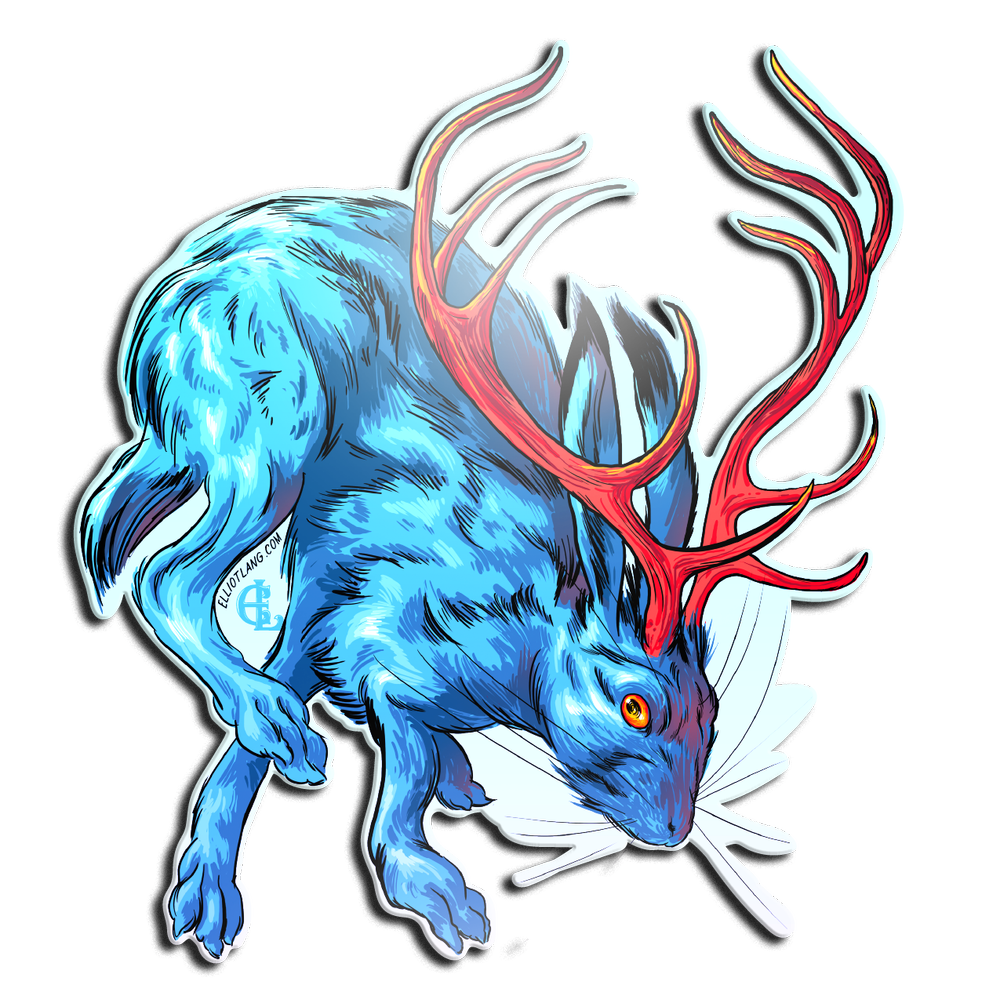 Jackalope Illustration